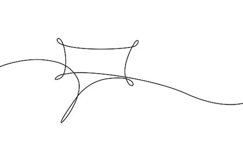 음성 버블 연속 선 그리기 블랙 절연 선형 템플릿 만화 낙서 컨셉 디자인 아트 소셜 미디어 웹 사이트 대화 채팅에 대한 간단한