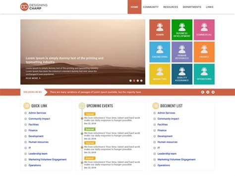 The Wordpress Website Is Designed To Look Like It Has Many Different Colors And Shapes