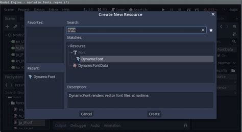 Dynamicfont Fails To Load Fontdata Errcantopen · Issue 32184 · Godotenginegodot · Github