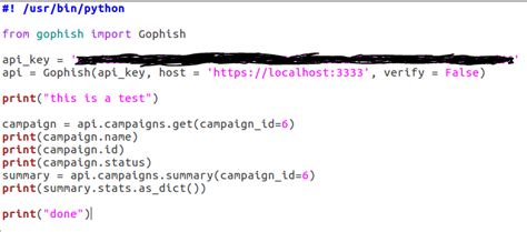 Python API For Summary View Issue 1133 Gophish Gophish GitHub