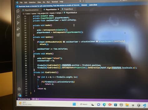 Help With Firing Projectile Explanation In Comments Runitytutorials