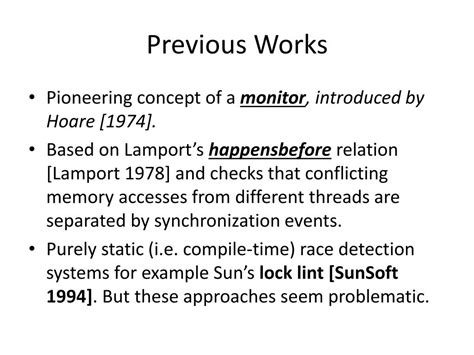 Ppt Eraser A Dynamic Data Race Detector For Multithreaded Programs Powerpoint Presentation