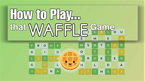 Waffle Word Game Hints At Maureen Baker Blog