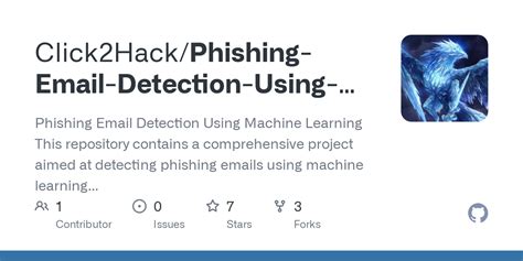 Github Click2hackphishing Email Detection Using Machine Learning