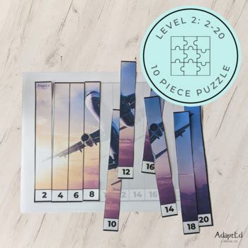 Skip Counting Puzzles Counting By S Vehicles Transportation TPT