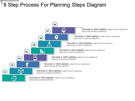 8 Step Process For Planning Steps Diagram Powerpoint Templates Designs Ppt Slide Examples