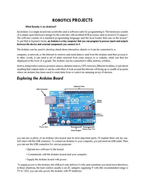 Robotics Note Pdf Arduino Zip File Format