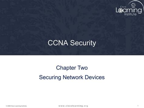 Ccna Security Chapter 2 Ppt