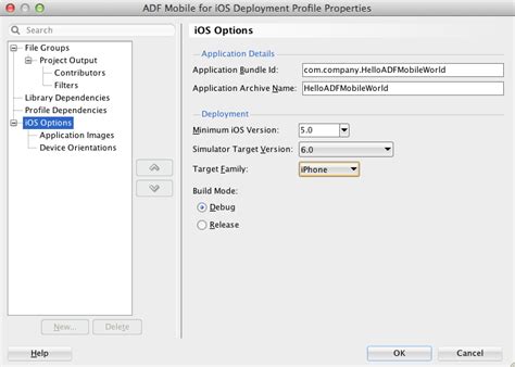 Oracle Adf Mobile World Hello