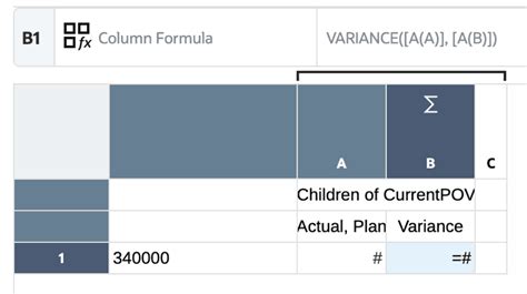 Example Using Grouping With Formulas That Reference Multi Member Rows