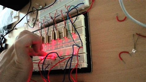 레이저기타 졸업작품 조립전 동작영상 Youtube