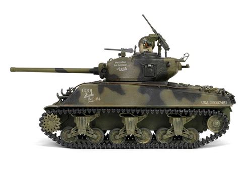 Sherman M4a3 76 Medium Tank Black Panthers 761st Tank Battalion Task