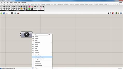 Geometry Parameter Set Multiple Objects Grasshopper