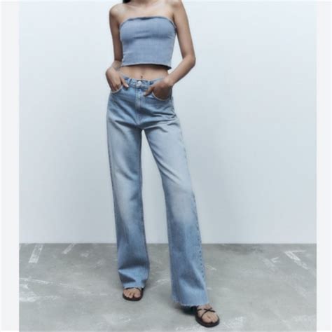 Zara | Jeans | Zara Wide Leg Jeans | Poshmark