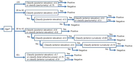 adjusted algorithm using the classifiers output according to age