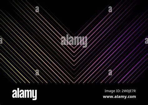 Colorful Gradient Arrows Of Many Narrow Lines Pointing Down And Moving