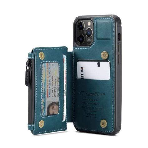 Rfid Leather Flip Cover Cardholder Case For Iphone 13 For Iphone 13 Pro
