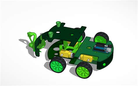 3d Design Carro Arduino Ale Tinkercad