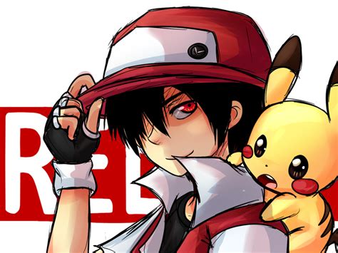 Pokemon Trainer Red Wallpaper Wallpapersafari