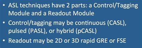 Asl Methods Questions And Answers In Mri