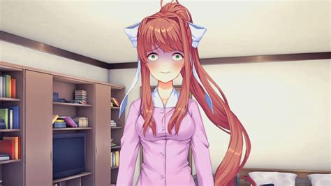 Monika Moves Into Mcs House Ddlc Mod The Perfect Story Part 1 Youtube