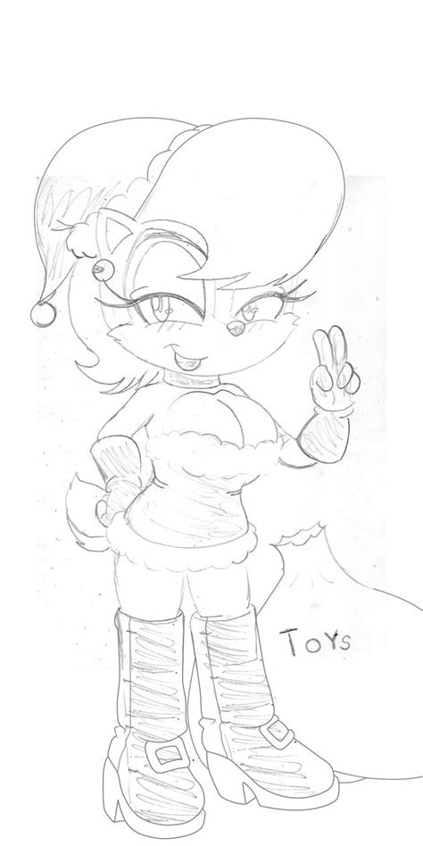 Xmas Sally Acorn Merry Christmas 2024 By Classicsonicsatam On Deviantart