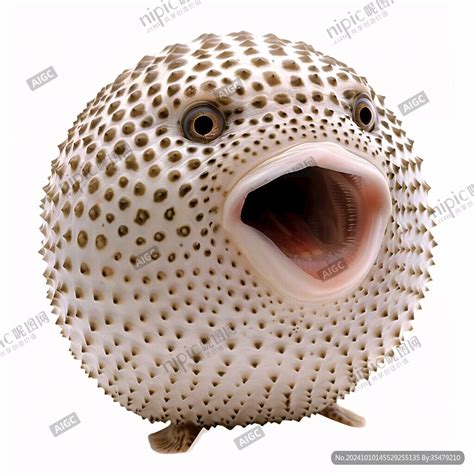 AI创作图河豚表情包 河豚图片 轻质感刺猬插画 3d刺猬鱼 大头鱼素材 圆鼓鼓的河豚 大嘴巴动物 河豚平面设计 情绪拟人3d元素 河豚宣传设计