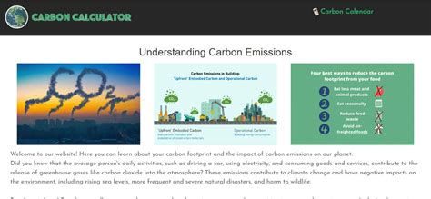 Carbon Tracker Devpost