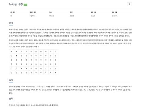 백준 1012 유기농 배추 Java