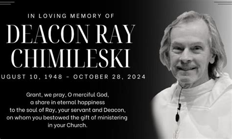 Community Mourns Deacon Ray Chimileski Founder Of Operation Chillout