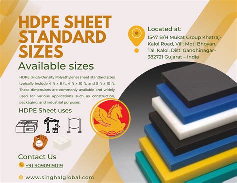 Hdpe Sheet Standard Sizes All The Information You Need