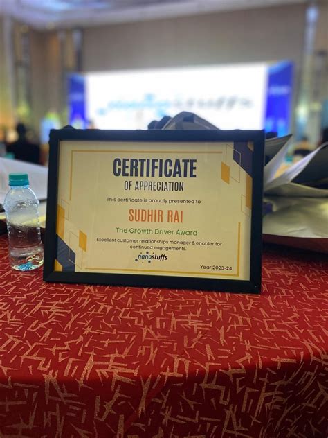 Sudhir Rai On Linkedin Im Incredibly Thrilled And Deeply Honored To Announce That Ive Received…