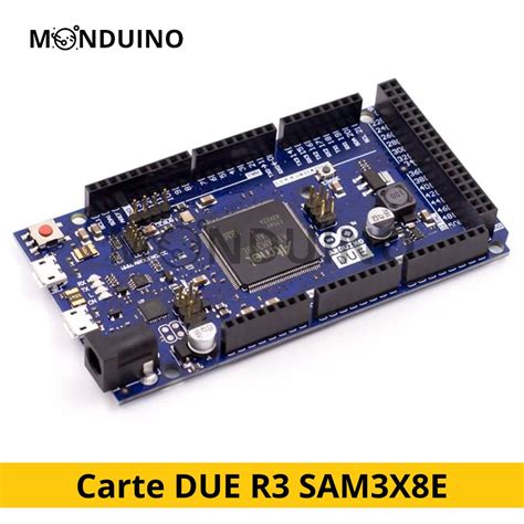 Due R3 Carte Sam3x8e Entwicklungsboard 32 Bits Arm Cortex M3 Arduino C