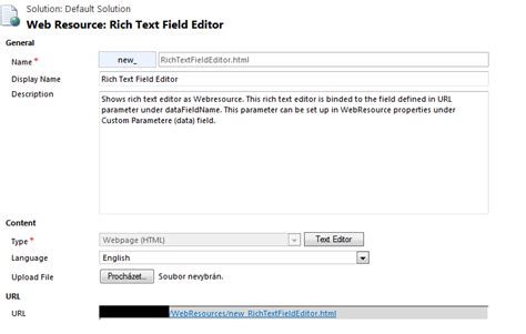 Ckeditor Rich Text Editor WYSIWYG In CRM 2013 Stack Overflow