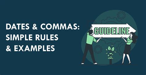 Commas In Dates Simple Rules Examples