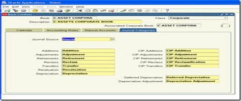 oracle applications end to end configuration of oracle fixed assets module
