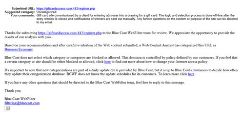 Adding Web Content Filter Exceptions For Phishing Success