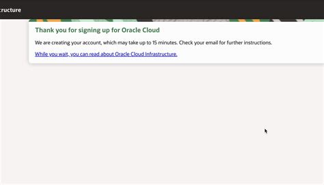 how to set up the oracle cloud free tier database star
