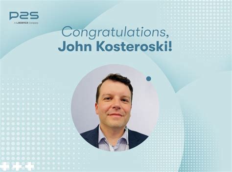 Join Us In Congratulating John Kosteroski On His New Role As Electrical