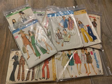 Simplicity Patterns 1960s 1970s 9068 Simplicity 9068 8310 9518