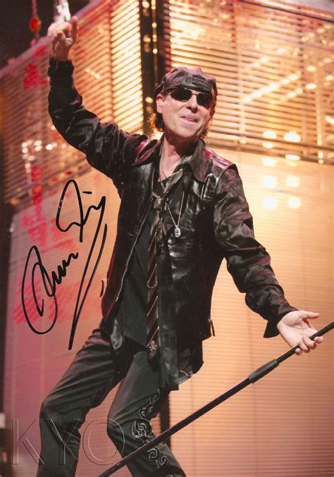 Chris Autographs Klaus Meine