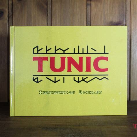 Tunic Game Booklet Etsy