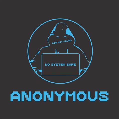 Hacker Anonymous Logo Icon Simple Vector Flat Design 9521867 Vector Art At Vecteezy