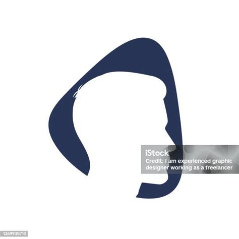 우아한 남성 얼굴 프로필 인간의 머리의 벡터 기호입니다 비즈니스 과학 심리학 의학을 위한 개념 표지판 남자에 대한 스톡 벡터 아트 및 기타 이미지 Istock