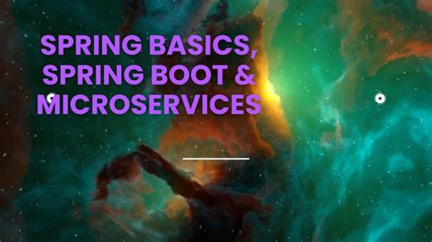 Day18 Spring Spring Boot And Microservices Youtube