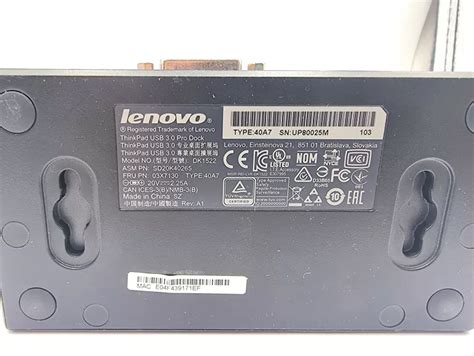 Lenovo Thinkpad Pro Dock A Stacje Dokuj Ce Loombard Pl