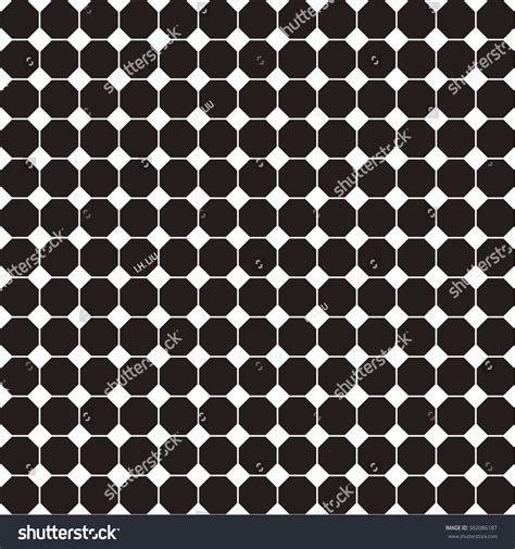 Octagon Grid Designvector Seamless Pattern Stock Vector Royalty Free