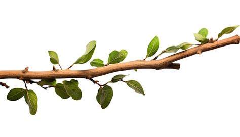 premium ai image twig side view