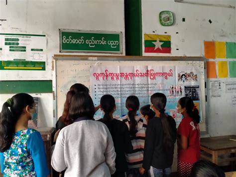 မင်္ဂလာတောင်ညွန့်မြို့နယ်တွင် လူကုန်ကူးမှုအန္တရာယ် သတိပြုကာကွယ်နိုင်ရေး