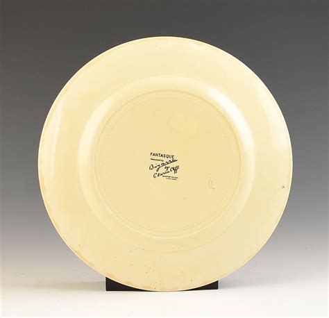 Clarice Cliff Red Gardenia 9 Plate C 1931